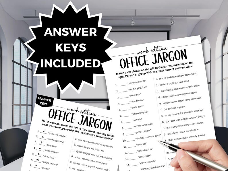 Office Party Games, Work Party Games Bundle, Office Icebreaker ...