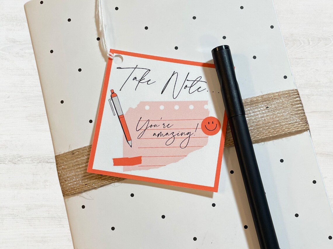 Printable Appreciation Tag, Teacher Gift Tag, Staff Appreciation ...