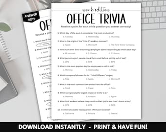 Office Jargon Work Party Game, Icebreaker Games, Printable Office Party Games, Team Building ...