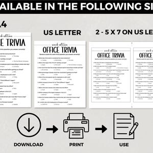 Office Trivia Game, Group Games, Work Party Games, Icebreaker Games ...