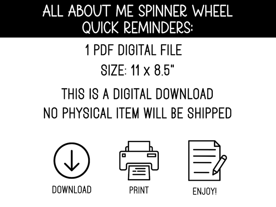 All About Me Spinner Wheel Craft, Getting to Know You Activity, Back to ...