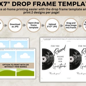 For the Record Sign, Record Guest Book Sign, Sign Our Guestbook, Custom ...
