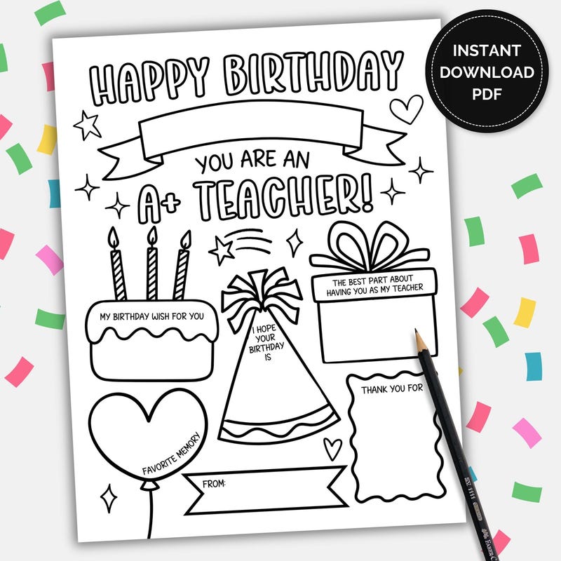 Class of Teacher Cards - Etsy