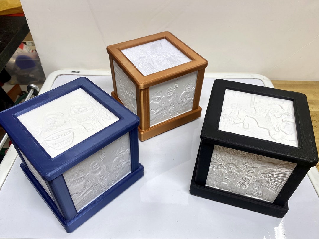 Custom Lithophane Picture Light Box - Etsy