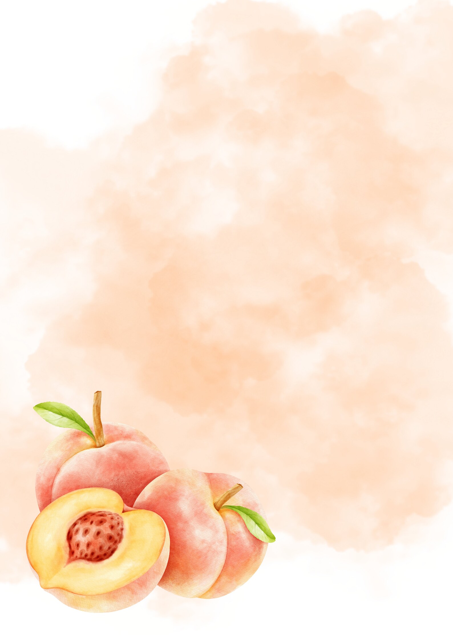 One Sweet Peach Template 1st Birthday Peachy Invitation Editable - Etsy