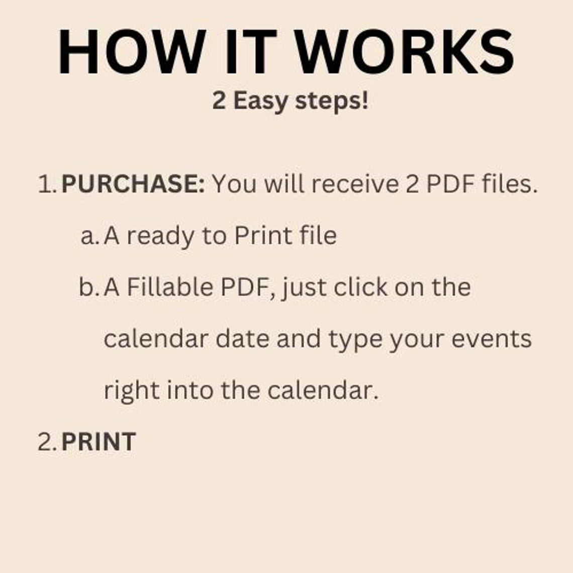 Printable Calendars 2025, Printable Kids Calendars, 2025 Fillable ...