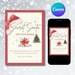 Secret Santa Invitation Template Gift Exchange Invite Template Kris ...