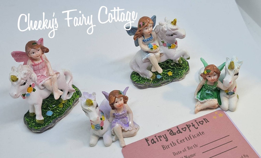 Fairy and Unicorn Friends Adoption Set, Imagination and Pretend Play ...