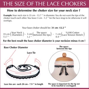 Handmade Black Crochet Lace Choker - Etsy