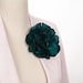 Dark Green Flower Brooch, Flower Pin, Packed as a Gift - Etsy