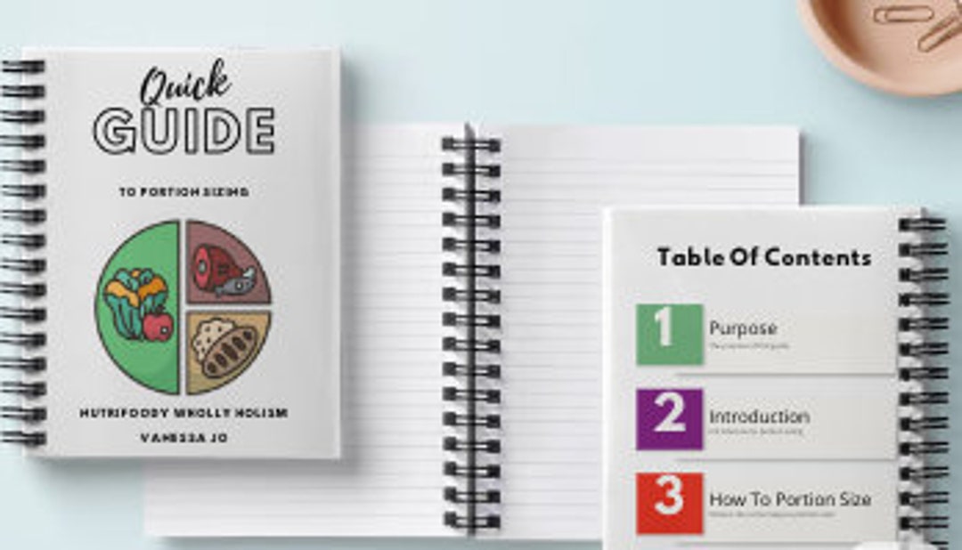 Ebook Quick Guide to Portion Sizing, Portion Sizes, Food, Nutrition ...
