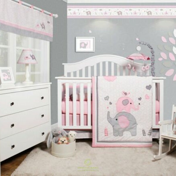 Grey Crib Set - Etsy