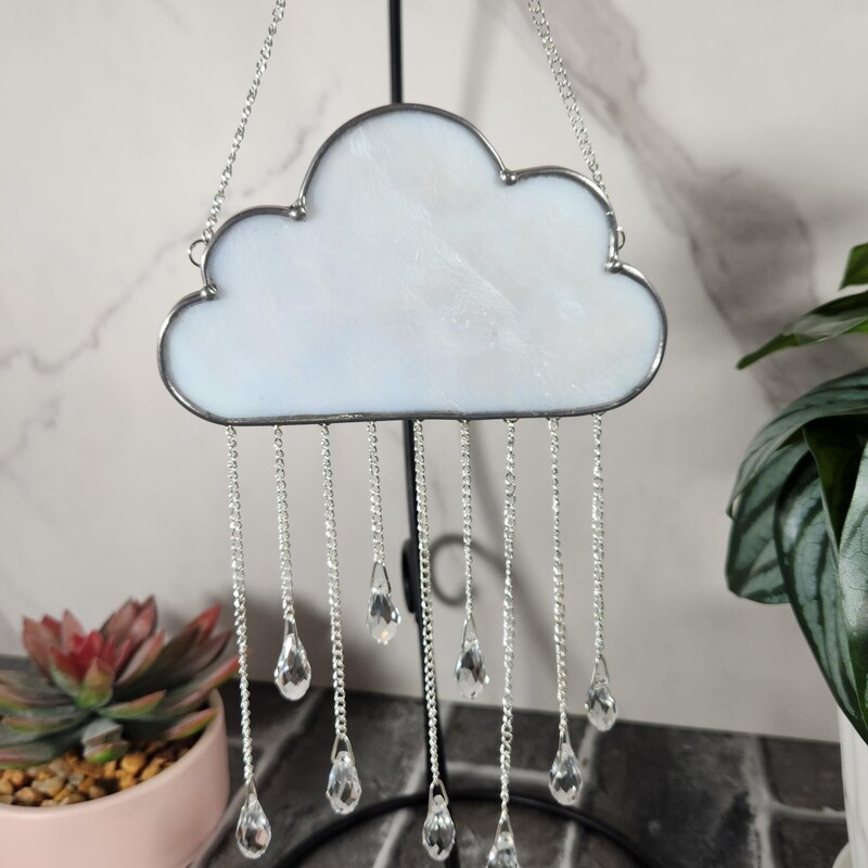 Stained Glass Cloud - Etsy