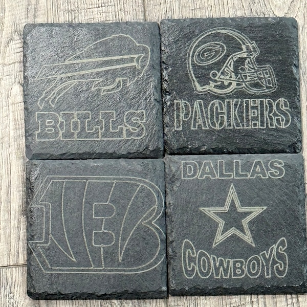 Slate Coasters - Etsy