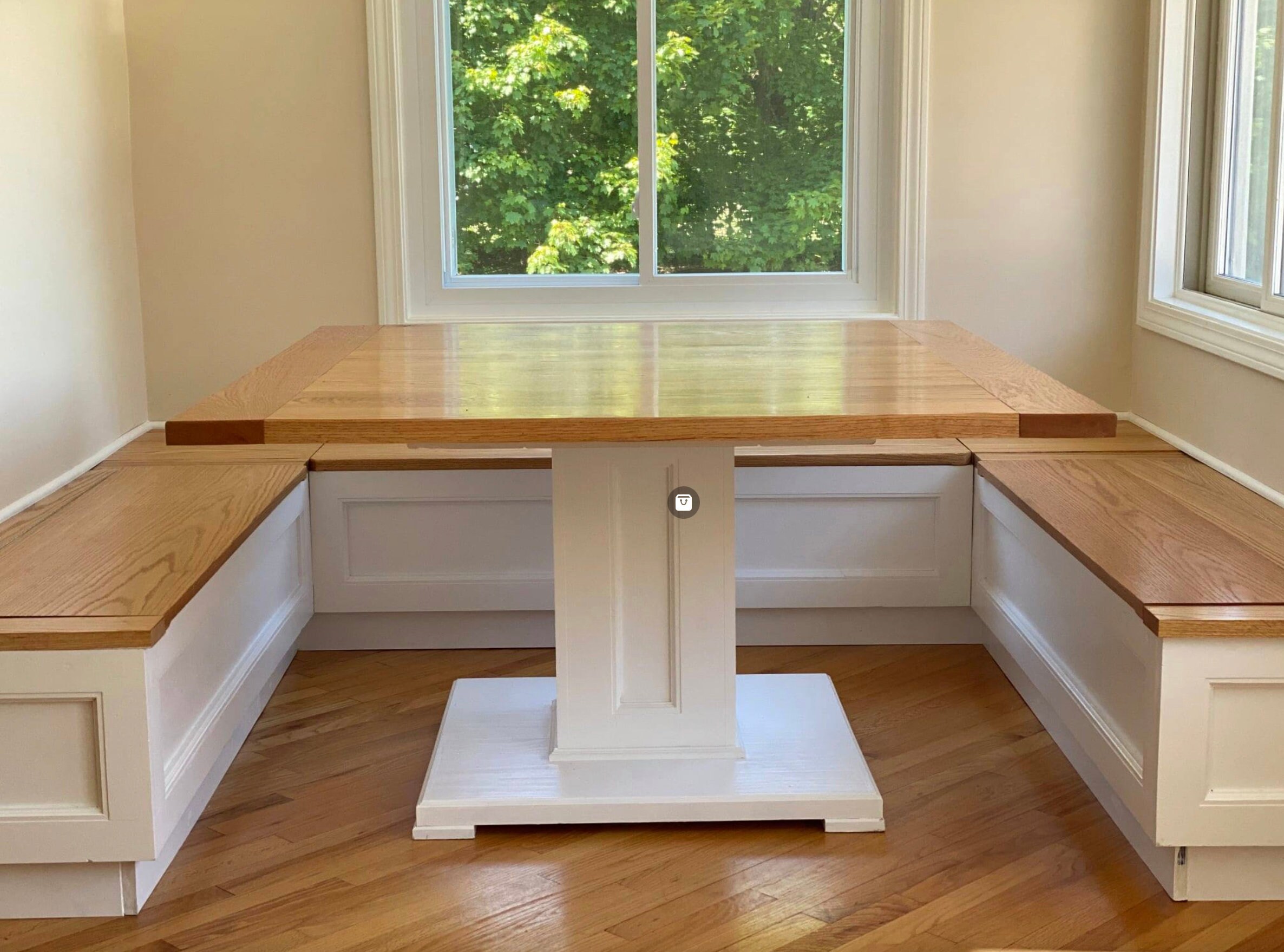 Breakfast Nook Banquette Seating Bench Seating - Handcrafted Custom ...