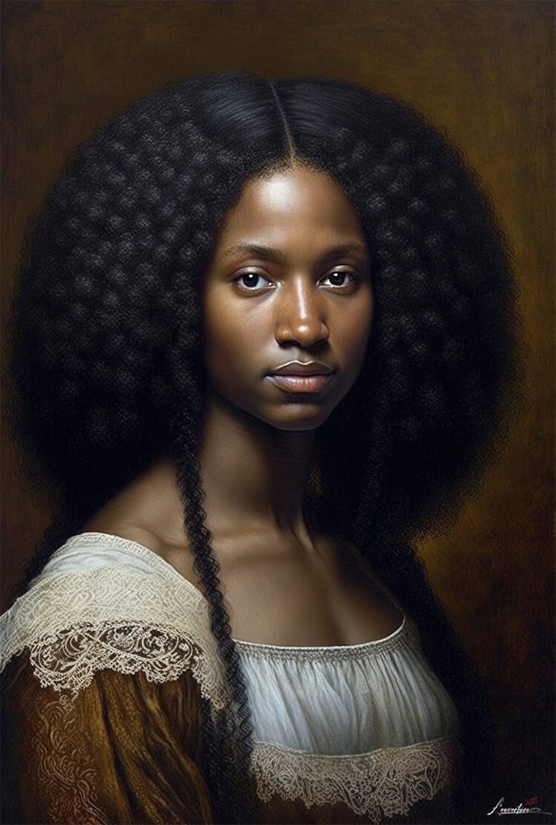 Black Mona Lisa Multiverse Art Digital Download Great - Etsy