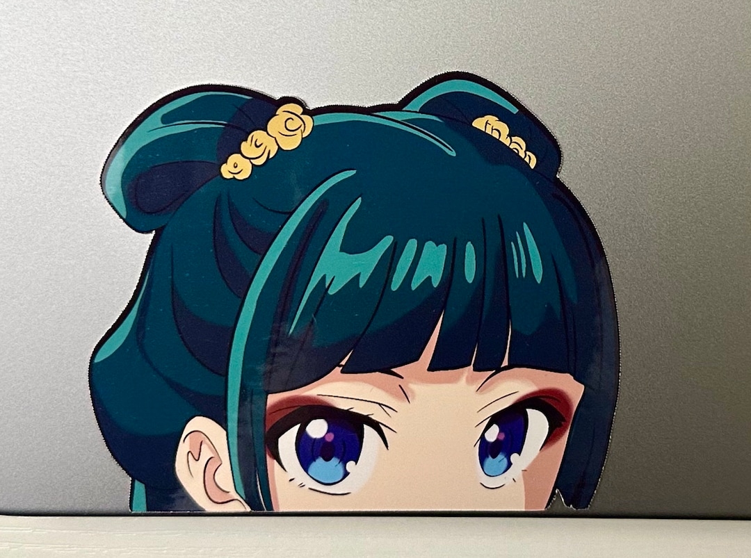 Maomao the Apothecary Diaries Vinyl Peeker Sticker & Car Decal - Etsy