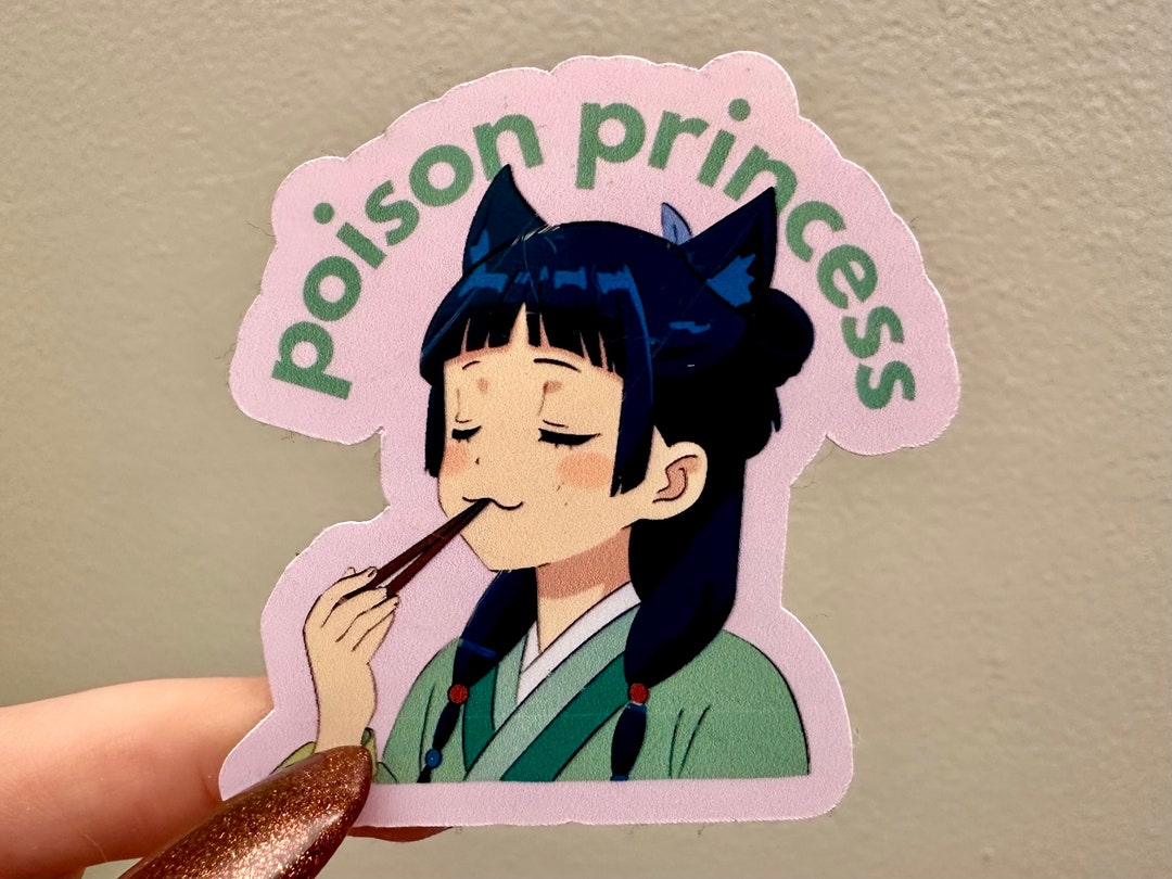 Poison Princess Maomao the Apothecary Diaries Vinyl Sticker - Etsy