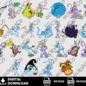 50 Clipart - A Bug's Life Svg, A Bug's Life Png, Bichos Svg, Bichos Png ...