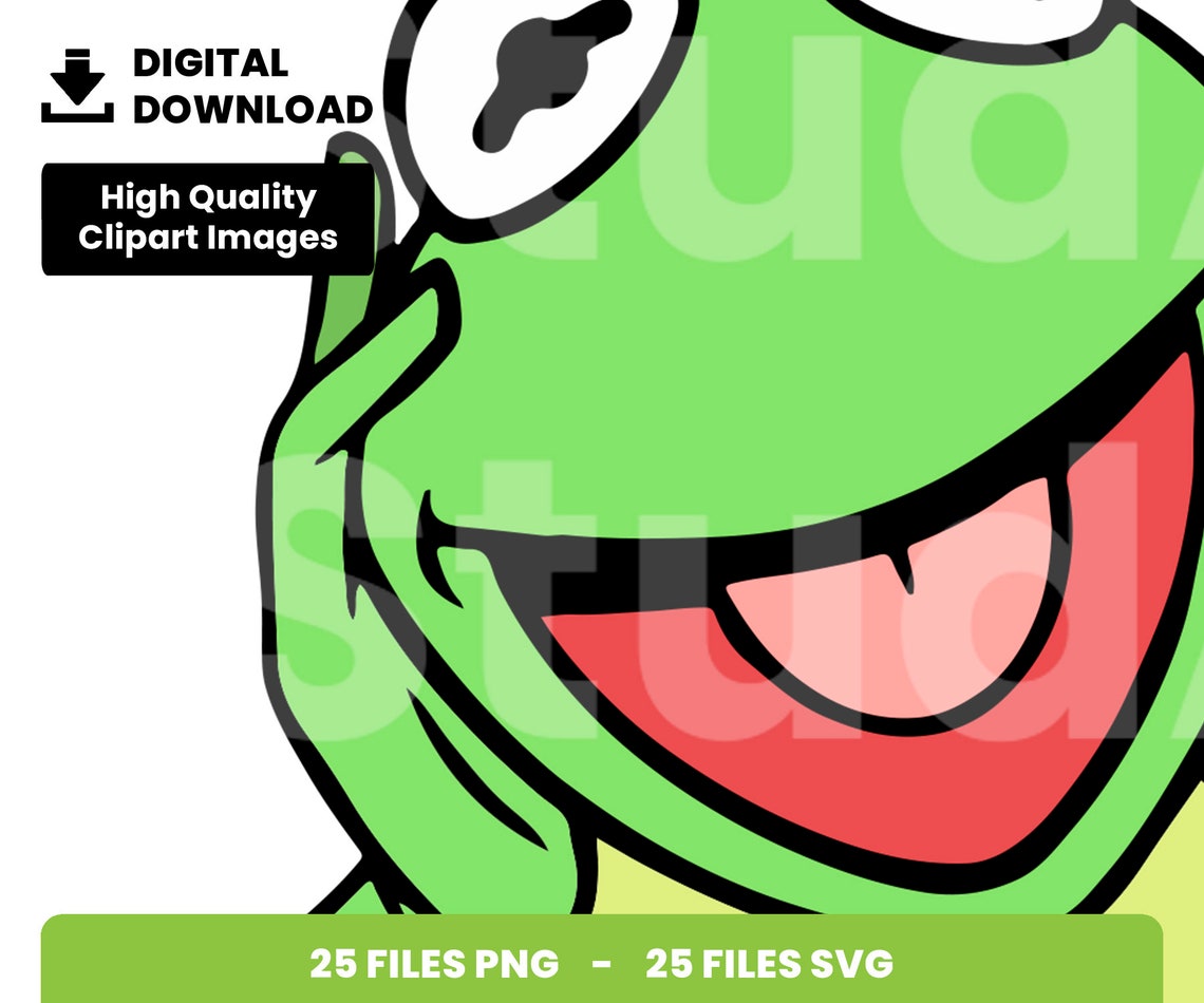 25 Clipart Bundle Layered Svg Muppets Svg Children Svg - Etsy