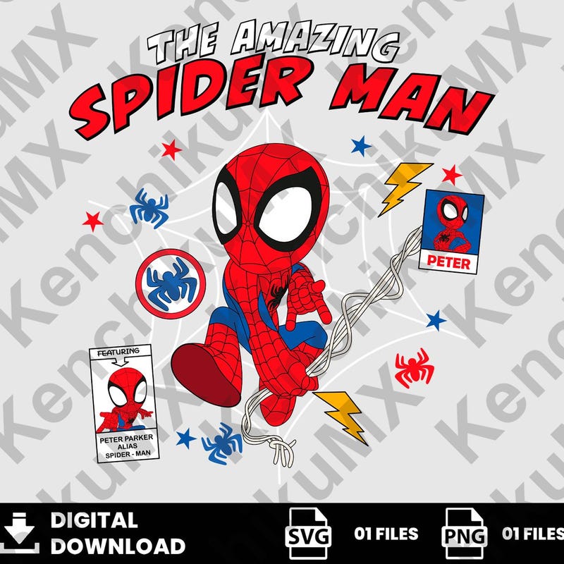 Spidey Svg - Etsy