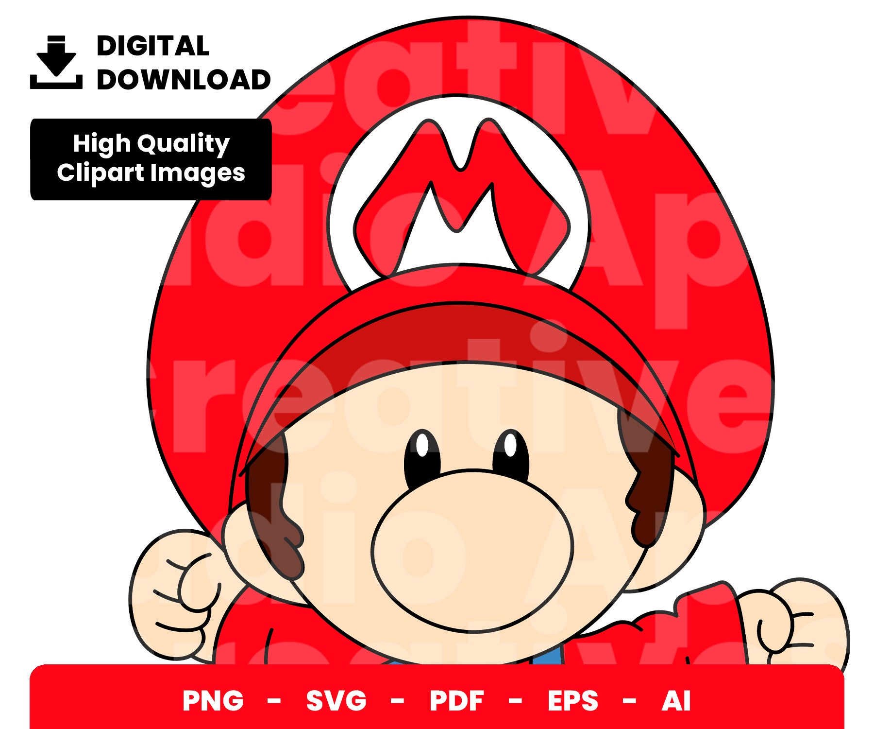 How To Draw Baby Mario