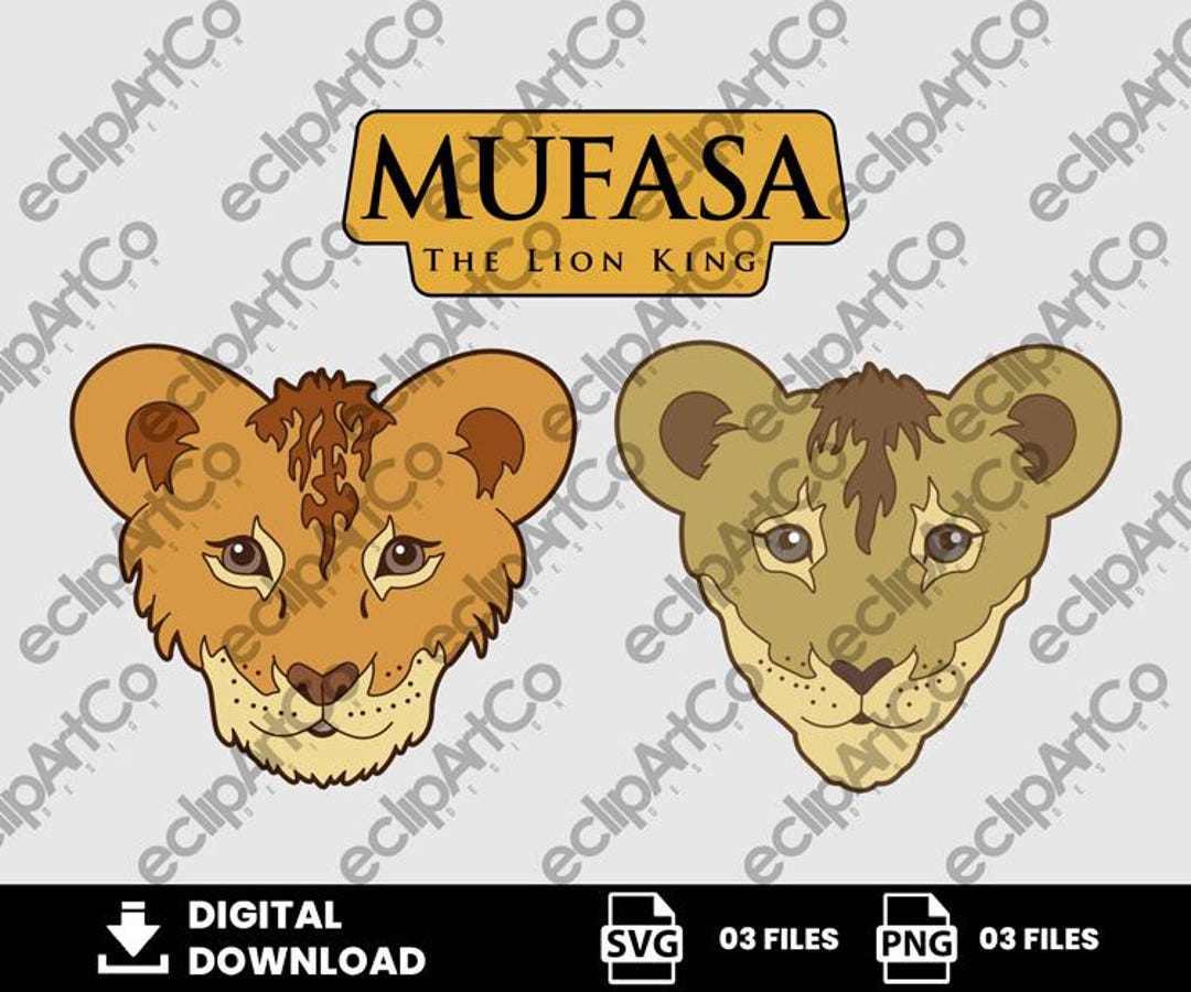 03 Clipart - Mufasa the Lion King Svg, Mufasa the Lion King Png, Mufasa ...