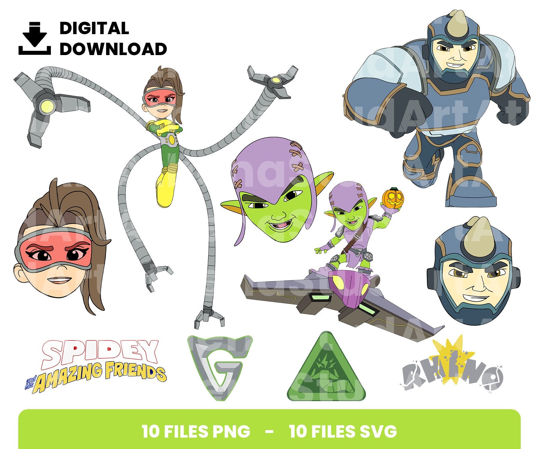 Green Goblin Clip Art