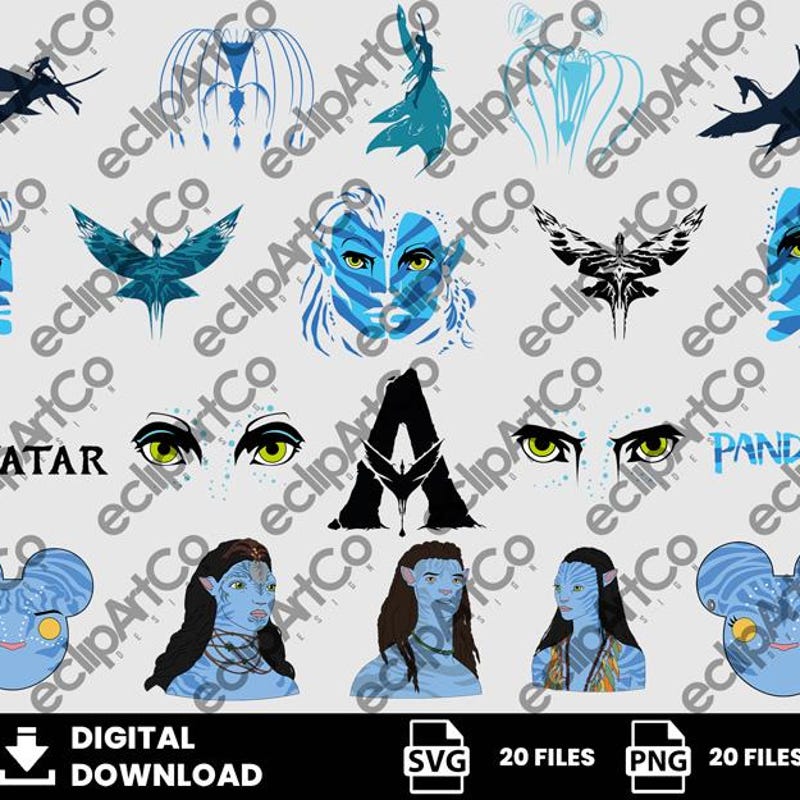 Avatar Svg - Etsy