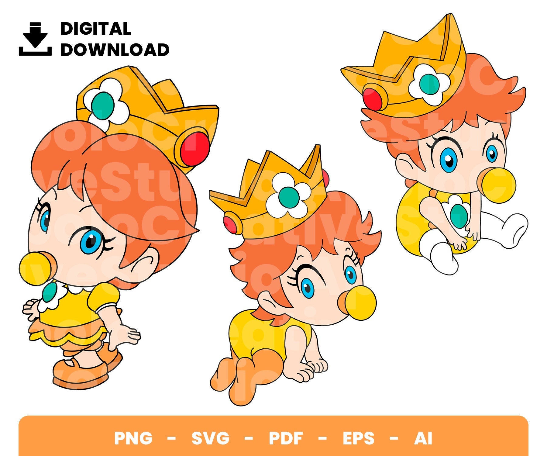 Baby Mario And Baby Daisy