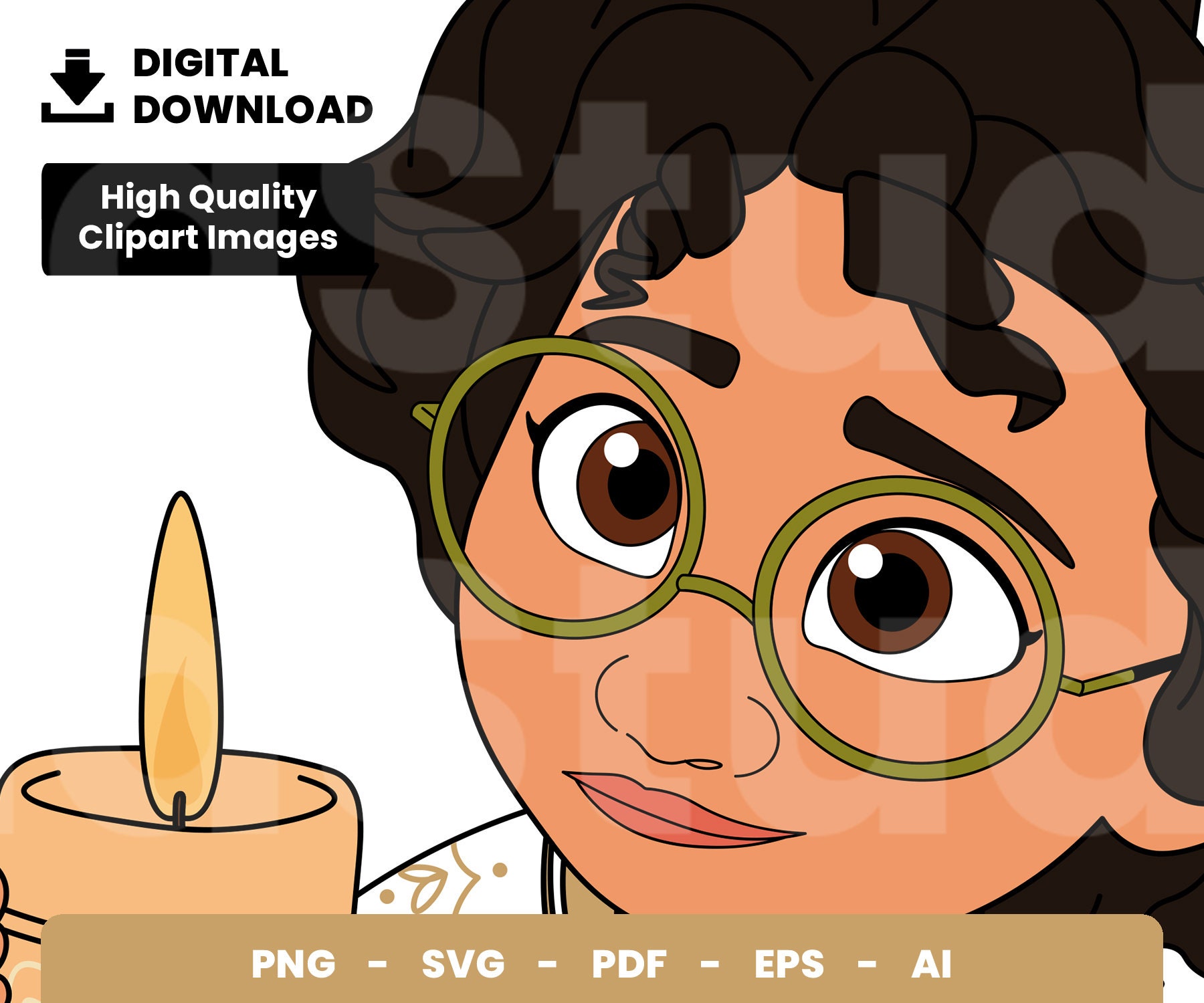 03 Clipart Bundle Layered Svg Mirabel Baby Svg Charming - Etsy