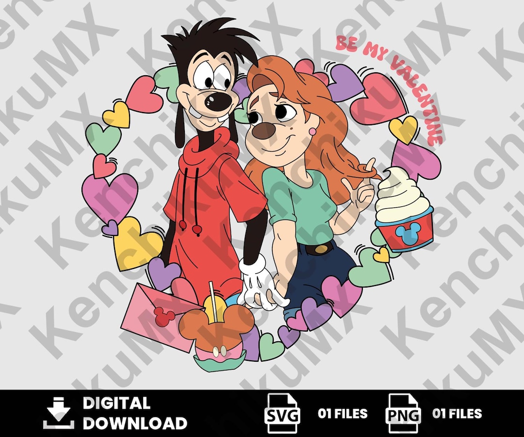 Valentine's Day Svg, Valentine Day Max and Roxanne Png, Max and Roxanne ...