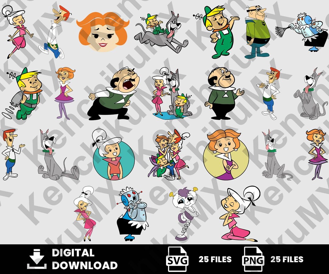 The Jetsons Svg, Children Svg, Cartoons Svg, Family Svg, Love Svg ...