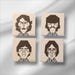 The Beatles Drink Coasters Set of 4 - Etsy