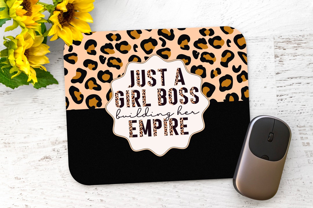 Girl Boss Mouse Pad - Etsy