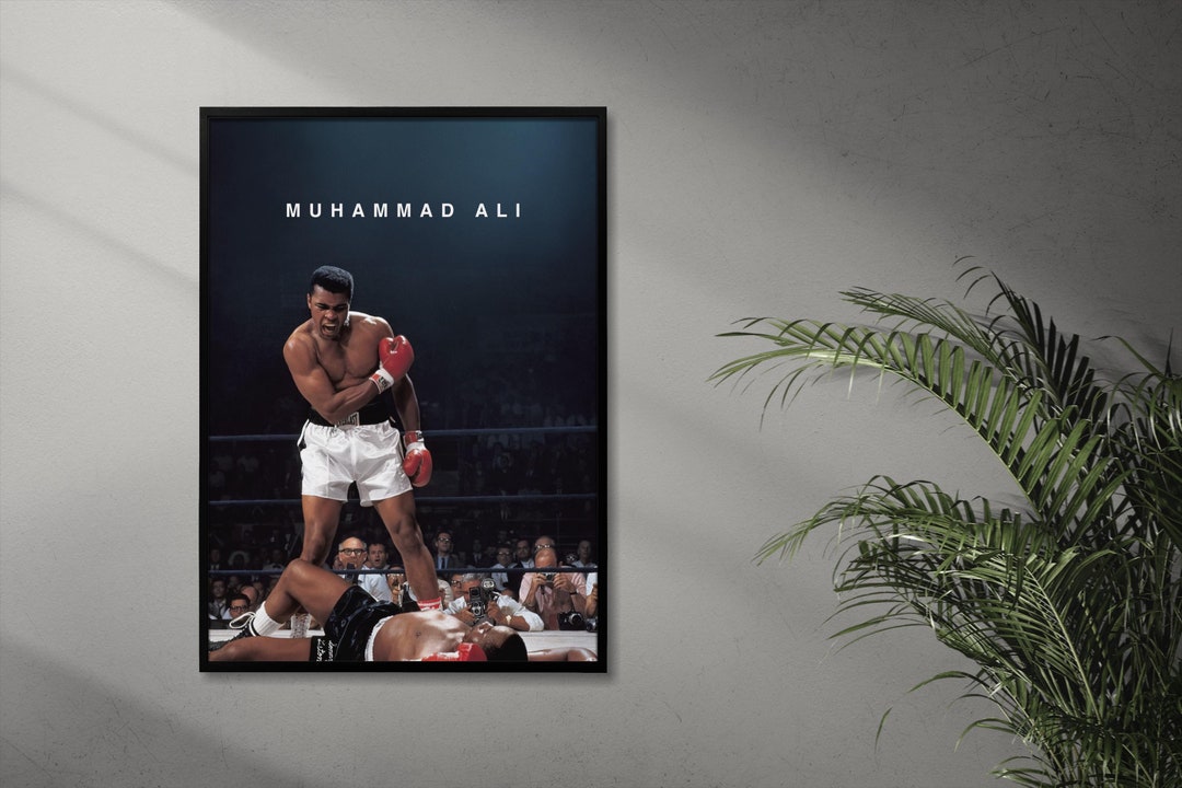 Muhammad Ali Minimalist Poster - the Greatest - Boxing Legend - Sports ...