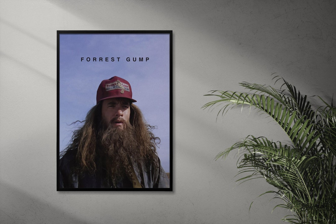 Forrest Gump Vintage Movie Poster - Minimalist Art Print - Tom Hanks ...