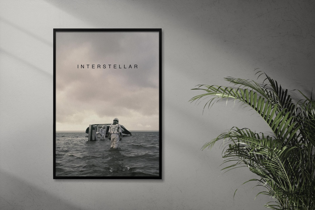 Interstellar Minimalist Movie Poster - Matthew Mcconaughey ...