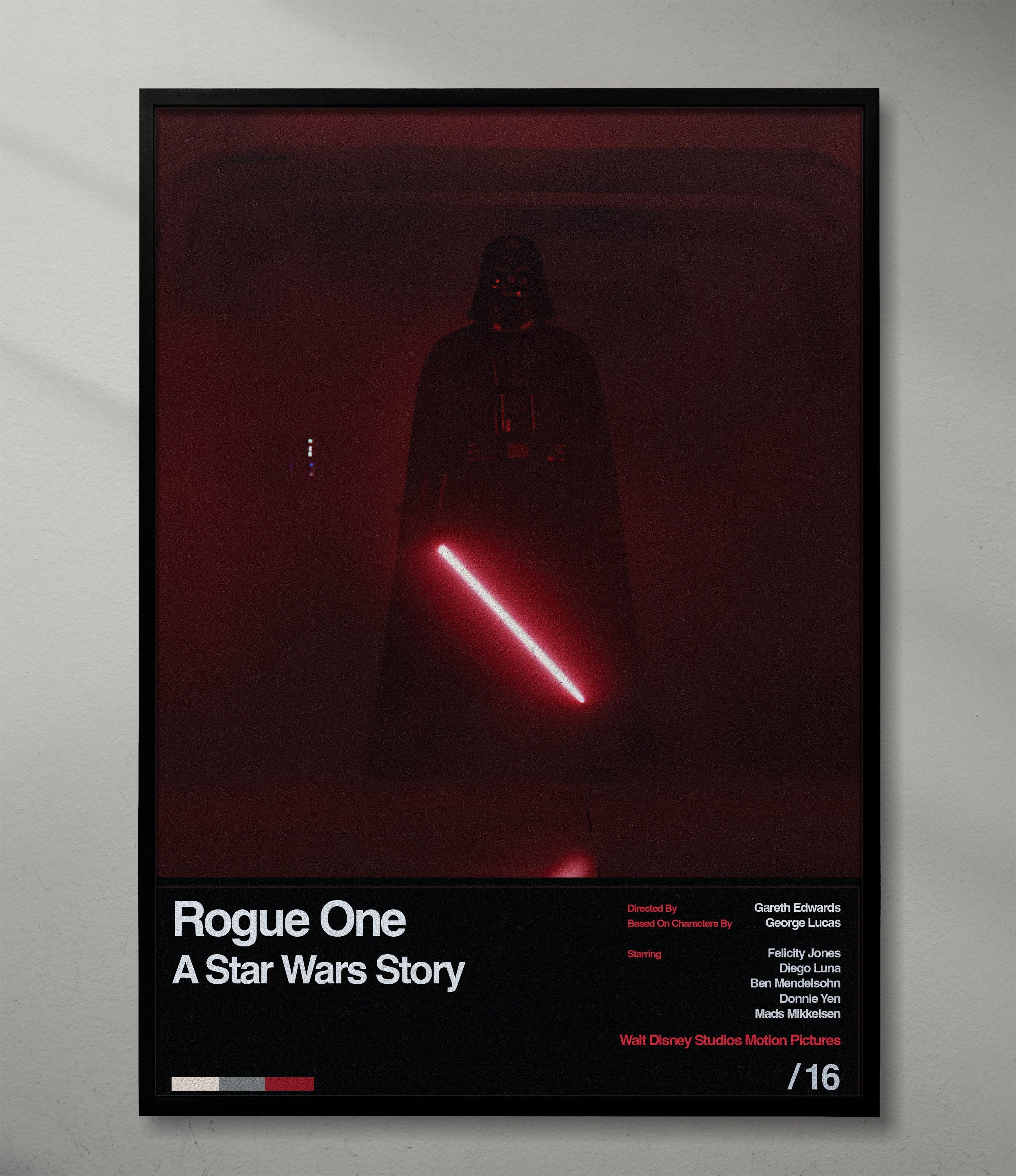 Rogue One A Star Wars Story Movie Poster Darth (Instant Download) - Etsy