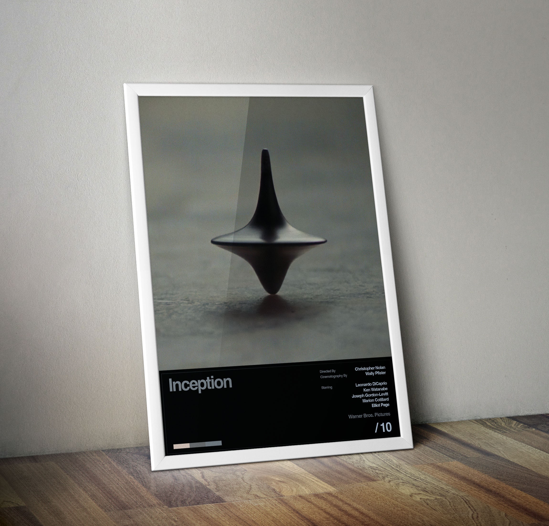 Inception Vintage Movie Poster - Christopher Nolan - Retro Art Print ...