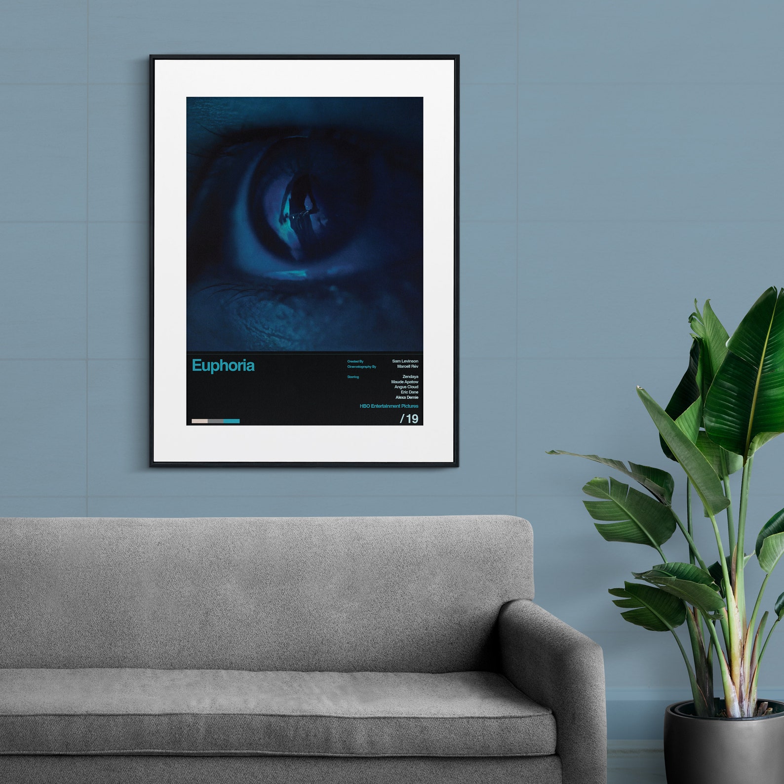 Euphoria Series Poster 2023 , Drama , Zendaya , Alexa Demie , Retro ...