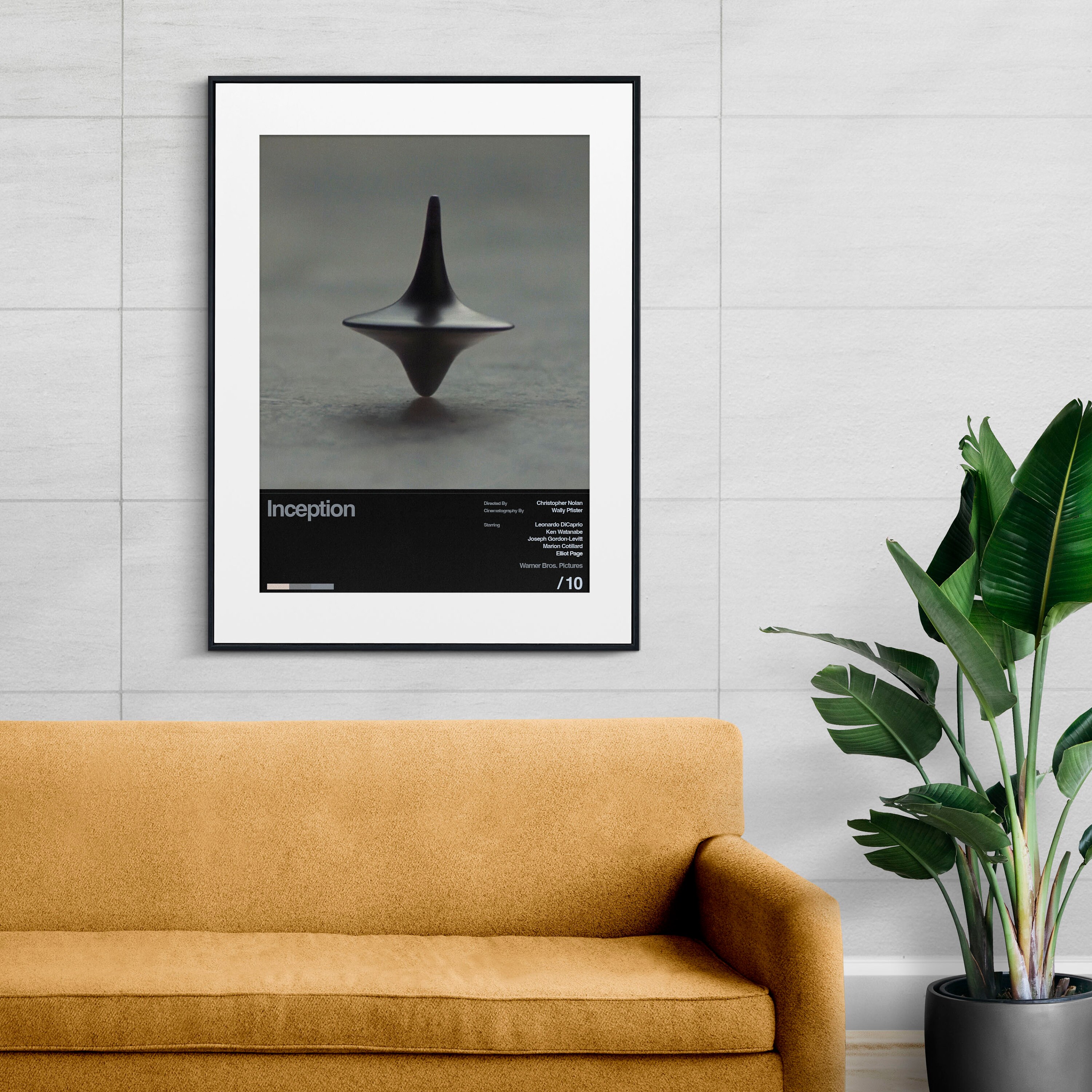 Inception Vintage Movie Poster - Christopher Nolan - Retro Art Print ...