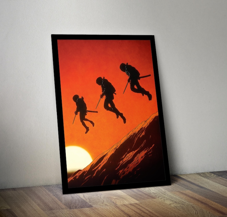 Dune Part 2 Anime-inspired Poster - Studio Ghibli & Shonen Style Art ...