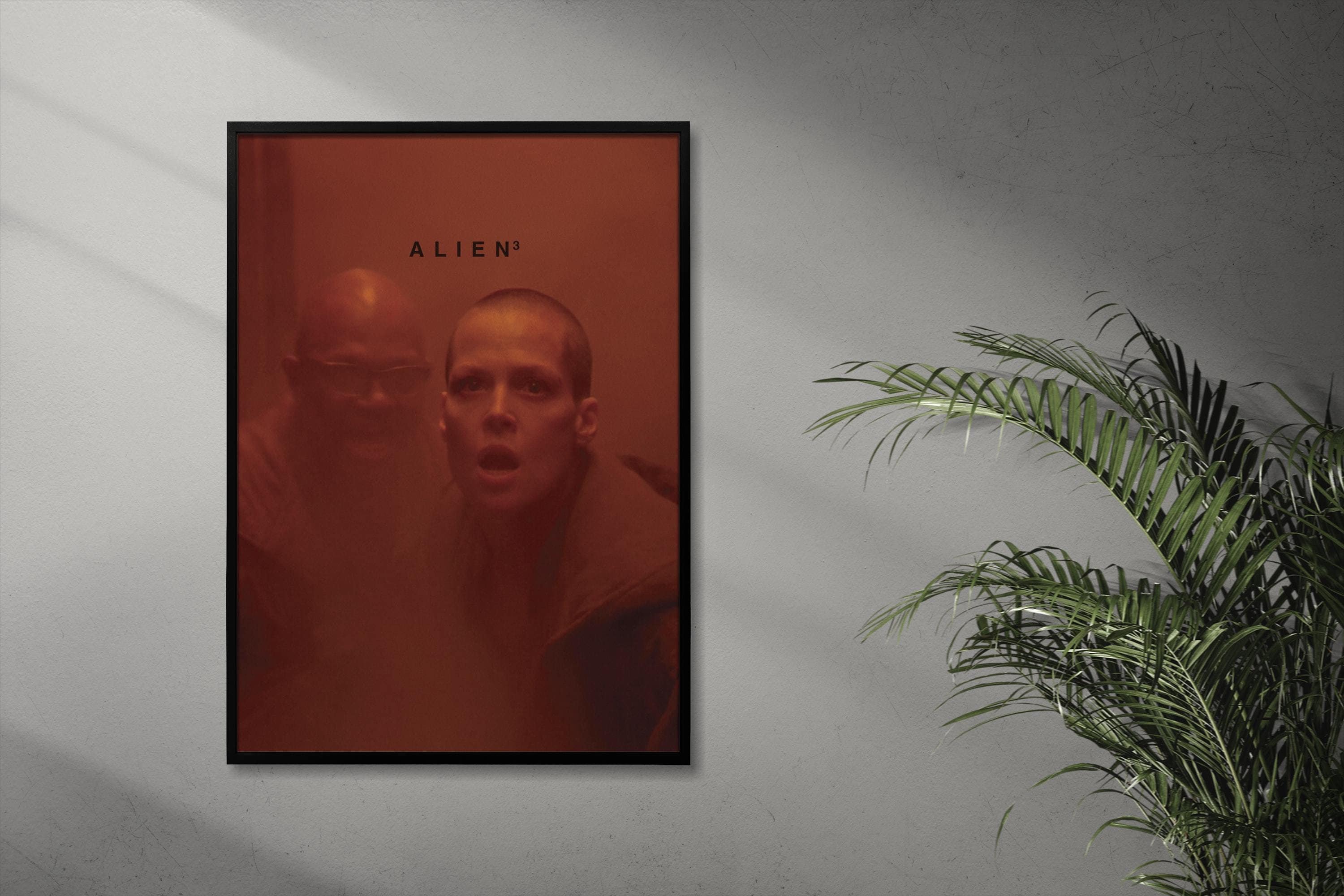 Alien 3 Movie Poster - Minimalist Sci-fi Horror Art - David Fincher ...