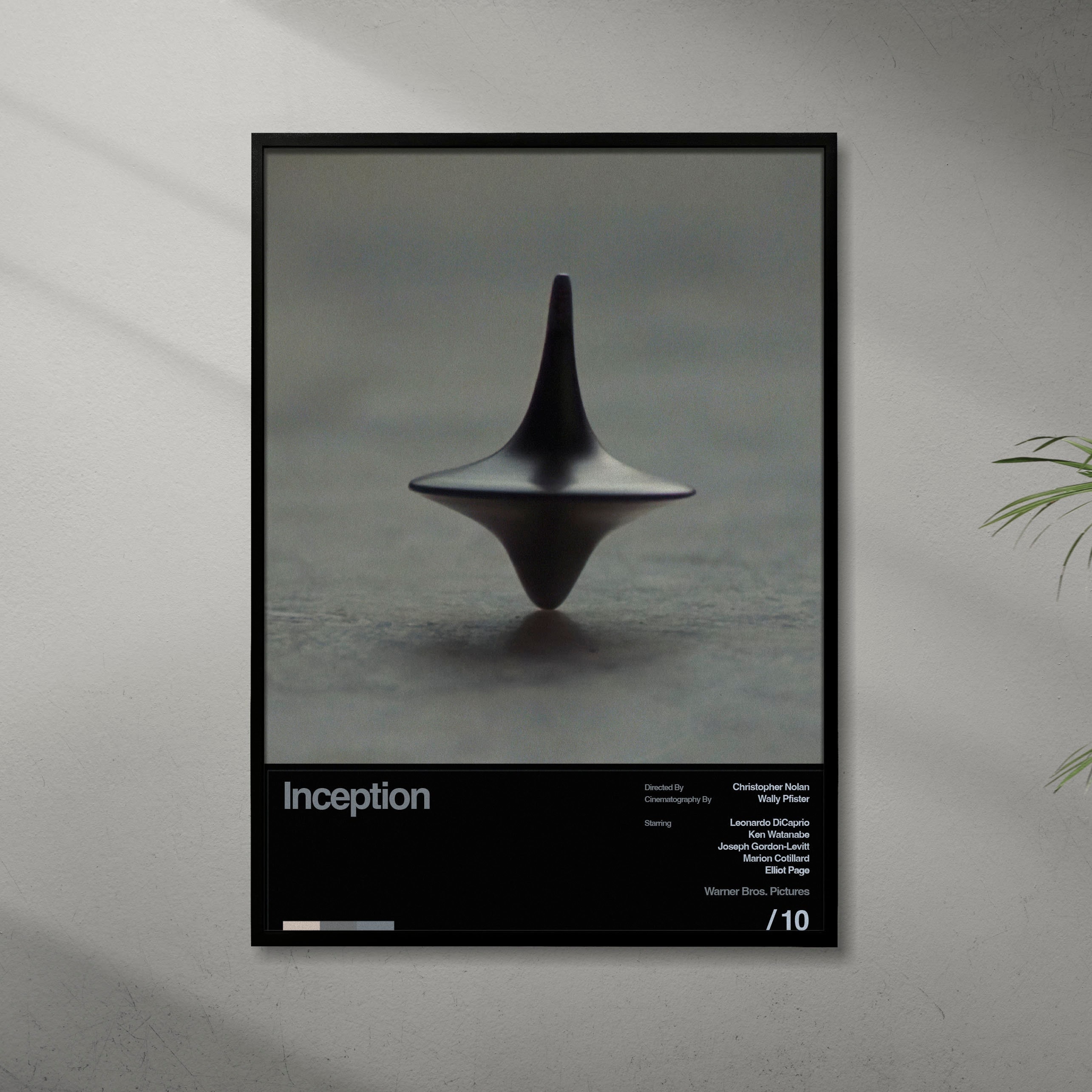 Inception Vintage Movie Poster - Christopher Nolan - Retro Art Print ...