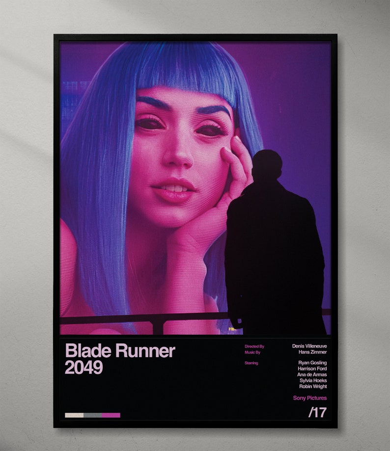 Blade Runner 2049 Poster – Ana De Armas, Sci-fi Neo Noir (digital ...
