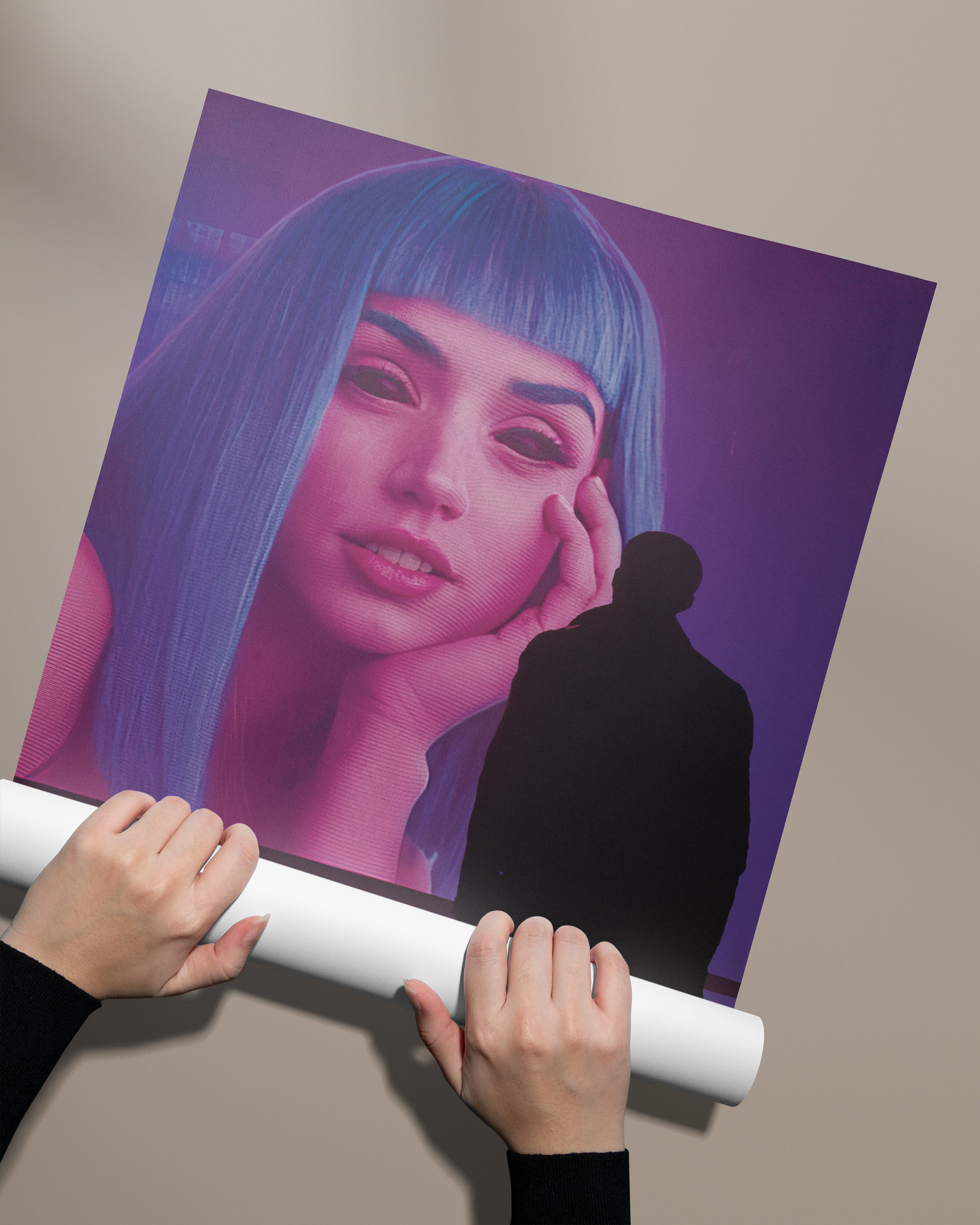 Blade Runner 2049 Poster - Retro Minimalist poster art - Ana De Armas ...