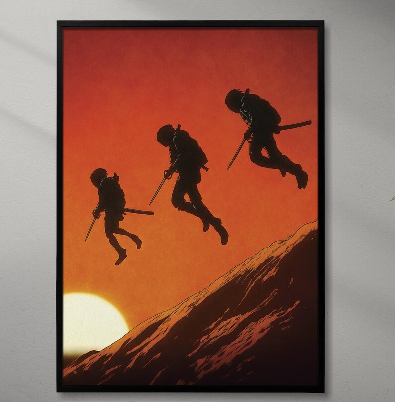 Dune Part 2 Anime-inspired Poster - Studio Ghibli & Shonen Style Art ...