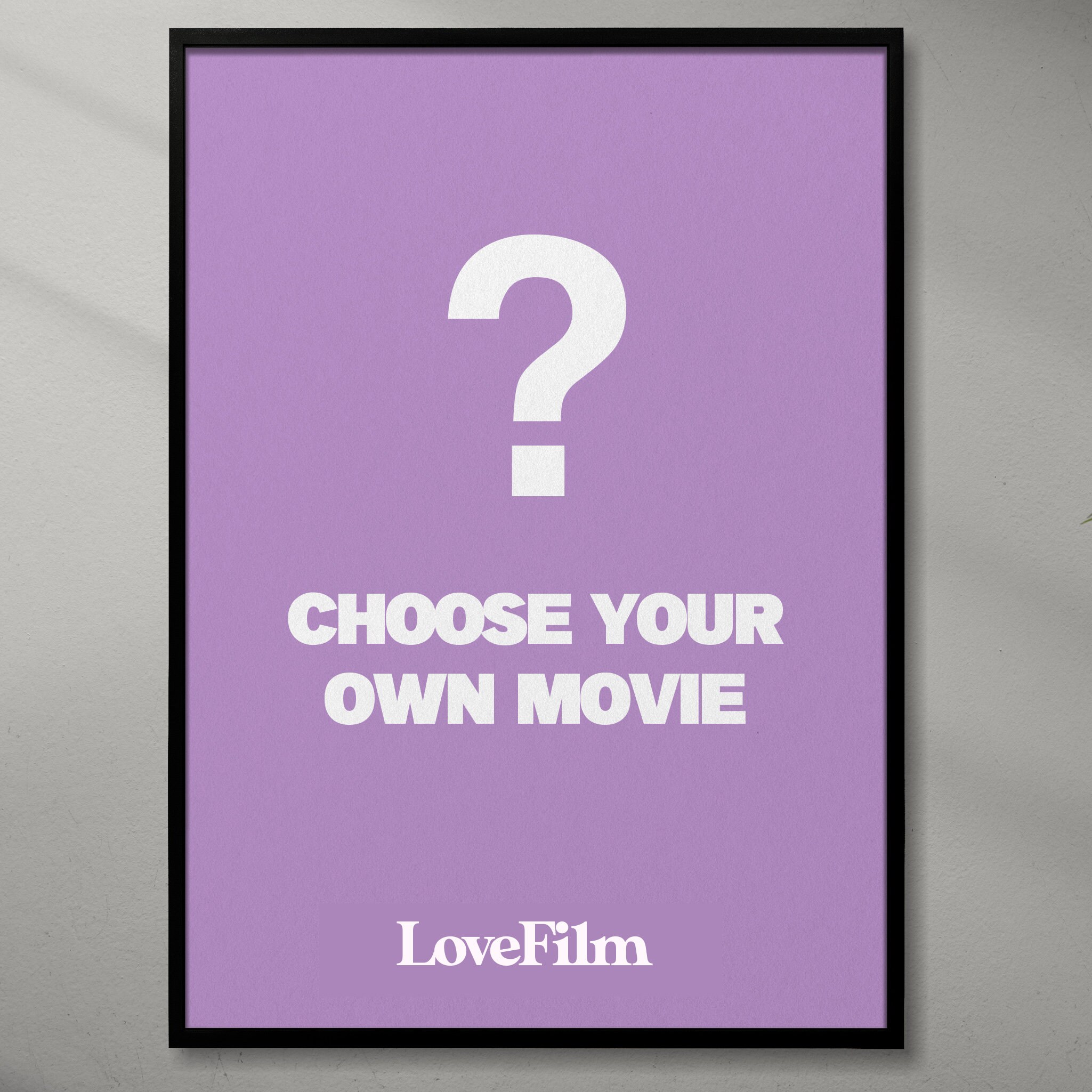 Custom Movie Poster, Custom TV Show Poster Modern Custom Poster ...