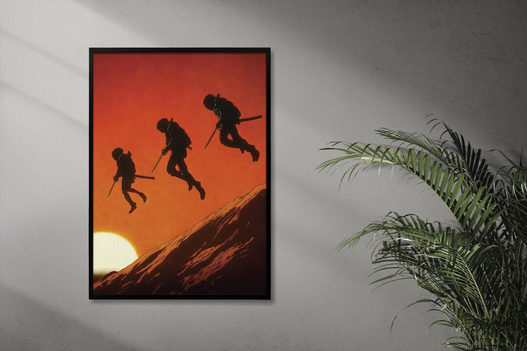 Dune Part 2 Anime-inspired Poster - Studio Ghibli & Shonen Style Art ...